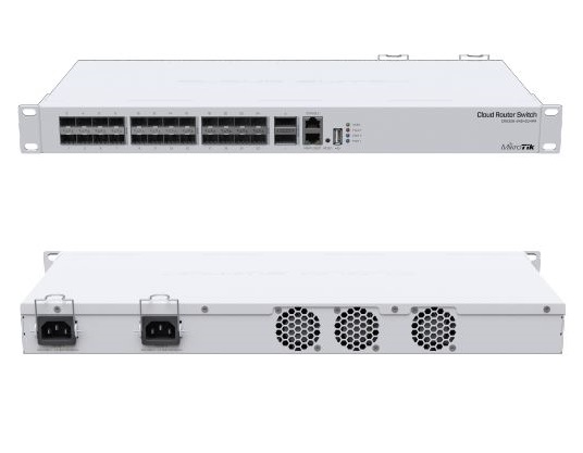 CRS326-24S+2Q+RM | Fibra | Gestionable | Redes cableadas | Redes ...